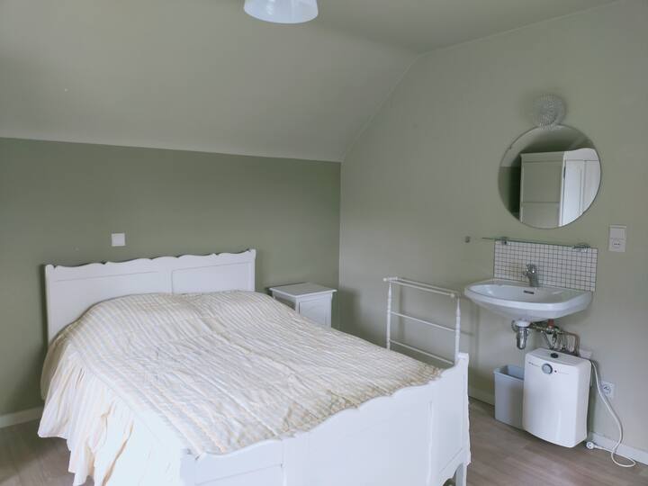 Lichtrijke Ruime Kamer, Zicht Op Groene Omgeving - De Panne