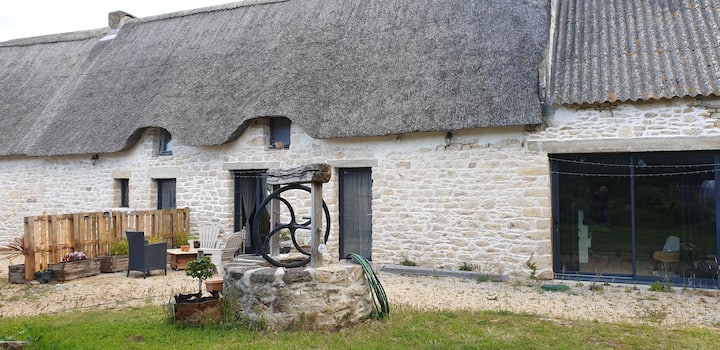 Belle Et Grande Chaumière Au Coeur De La Brière - Saint-André-des-Eaux