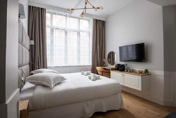 N°04 Belle Chambre Proximité Vieux Lille Et Gares - Lille