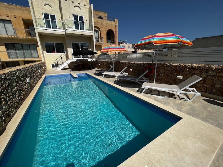 Modern Duplex Maisonette With Private Pool! - Malta
