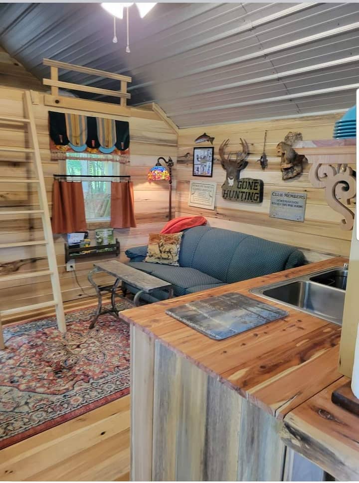 #4-magazine Featured! Quiet Hunting Cabin By Creek - Mousetail Landing State Park, Linden