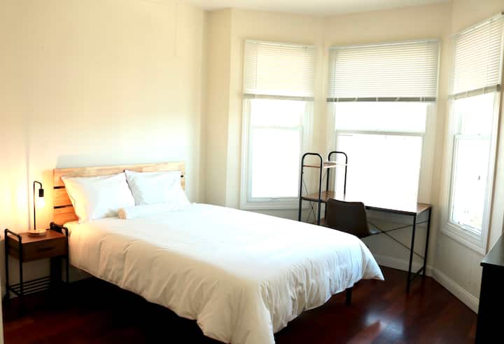 #Q15 Sunny Room For 1-2 Near Downtown (Nobhill) - 舊金山, CA