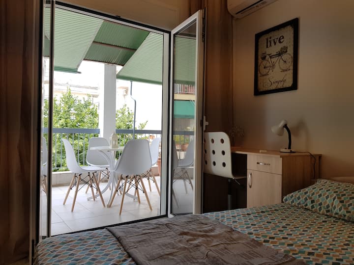 Διαμέρισμα 3 υπνοδωματίων & βεράντα, κέντρο πόλης - Thessaloniki