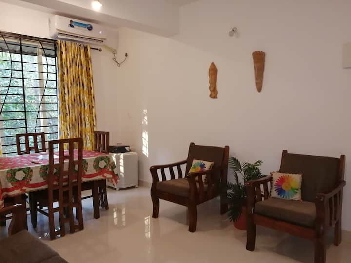 Goan 1bhk With Balcony, Vagator Beach North Goa - Goa