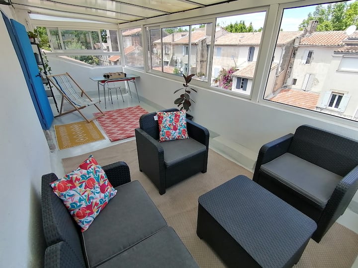 Maison 3 Chambres+centre Ville+terrase - Tarascon
