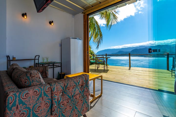 Jacuzzi Com Vista Para O Mar Pertinho Da Balsa - Ilhabela