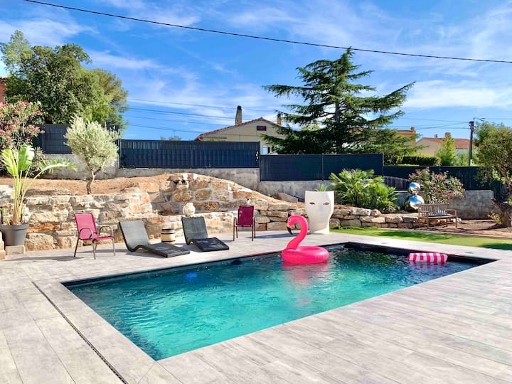 Villa Avec Piscine Chauffée - Cap Estérel