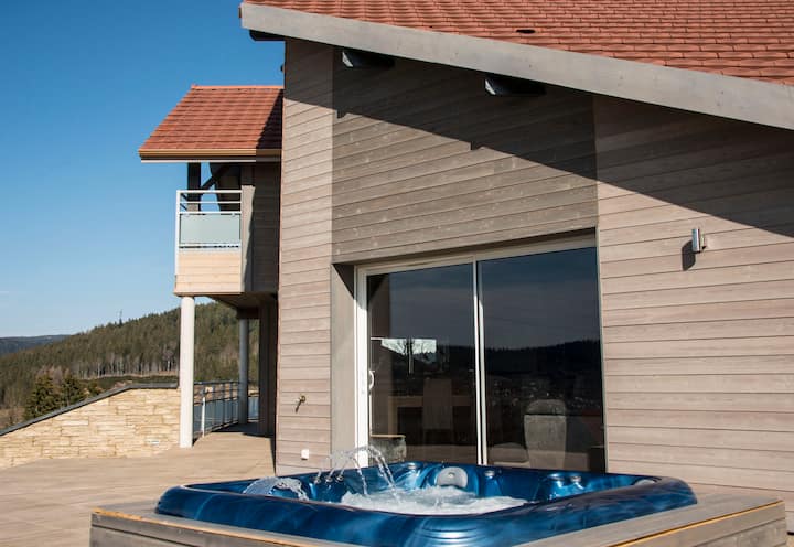 Chalet Luxe - 11p - Sauna +Jacuzzi - Prox Ski - Gérardmer