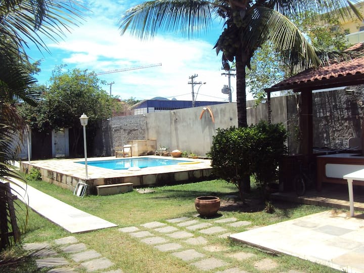 Cómoda Casa De Playa, Amplio Balcón Con Barbacoa Cerca De La Playa. - Niterói