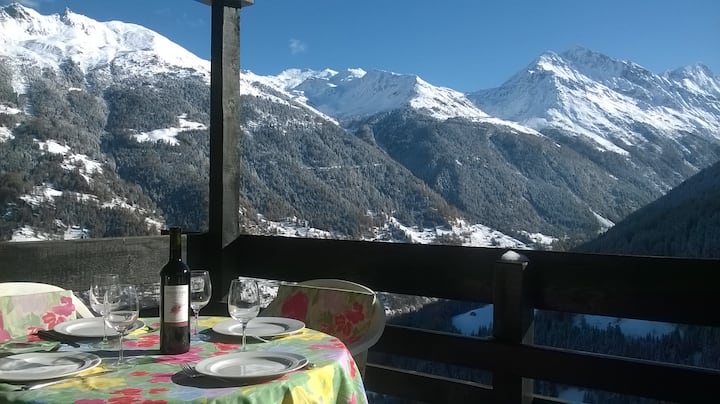 Appartement De Charme Avec Vue Magnifique - Grimentz