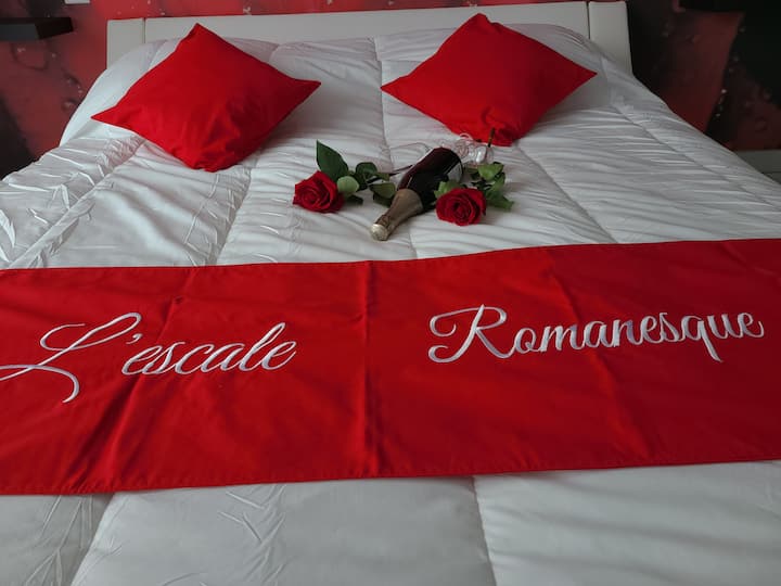 Chambre Love Avec Spa Privatif - Saint-Vaast-la-Hougue