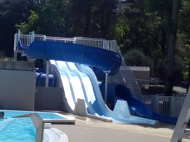 Mobilhome 6/8 Pers Camping Siblu 4 **** - Loire-Atlantique