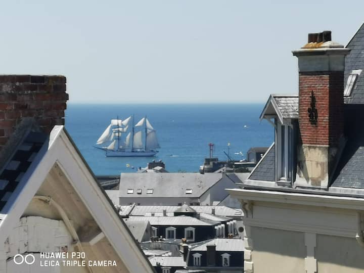 4 Pers, Vue Mer, Centre-ville Et Plages à Pied - Granville