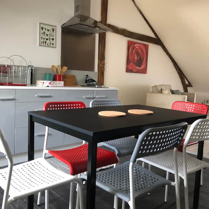 Le Loft - Appartement Atypique- 80m2- - Barentin