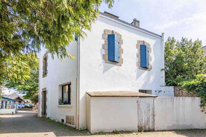 Charmante Maison De Bourg  Au Coeur Du Golfe - Baden, France