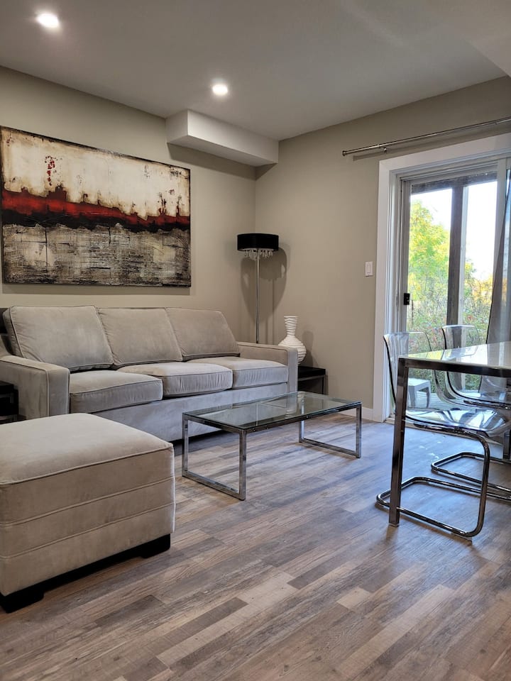 Modern 1 Bedroom Unit With Full Kitchen - Waterloo