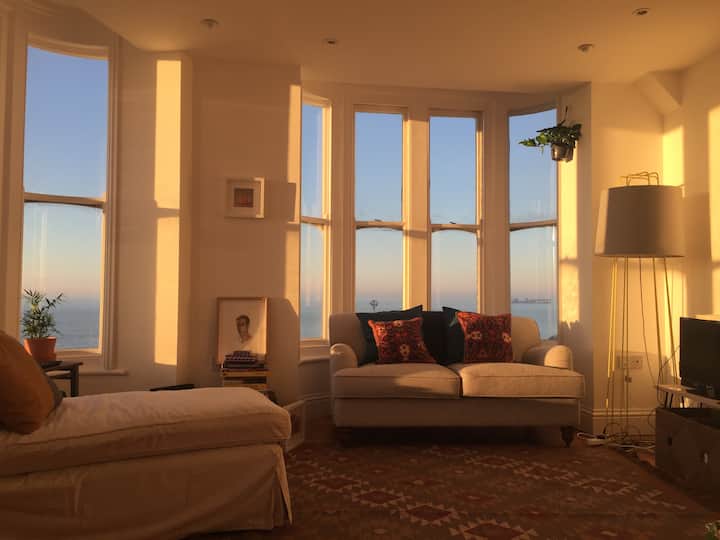 Characterful Sea View Flat - Pegwell Bay