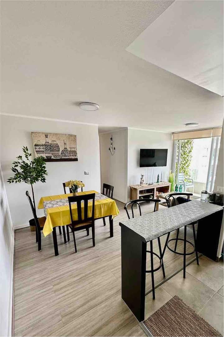 Cómodo Departamento Familiar En La Serena - La Serena