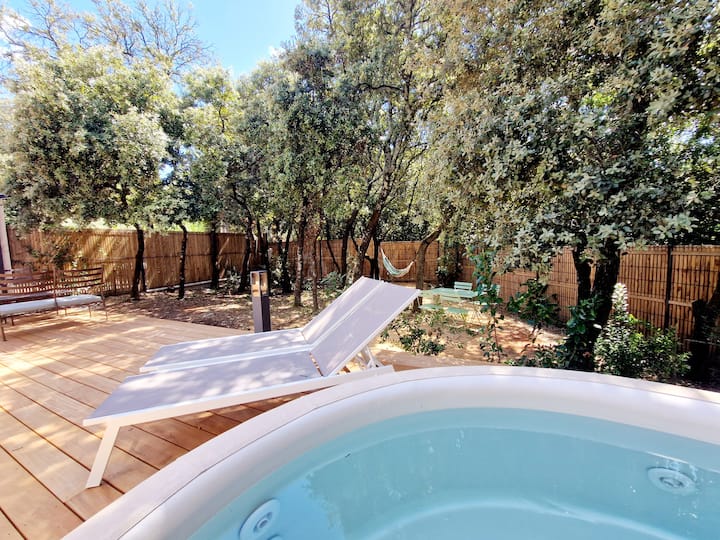 Charmant Gîte Avec Jacuzzi Privatif - La Rouvière