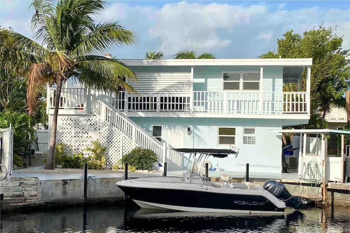 Tavernier Bayside House W/ 40 Ft Dock - Tavernier, FL
