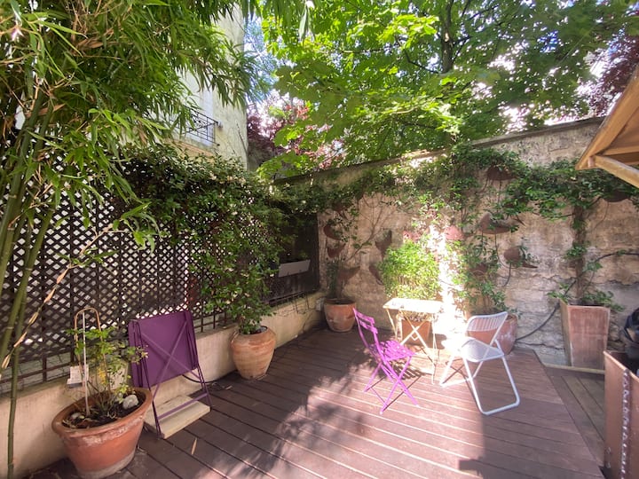 70m2, Terrasse Pour 4p Proche Métro Quartier Safe - Châtillon