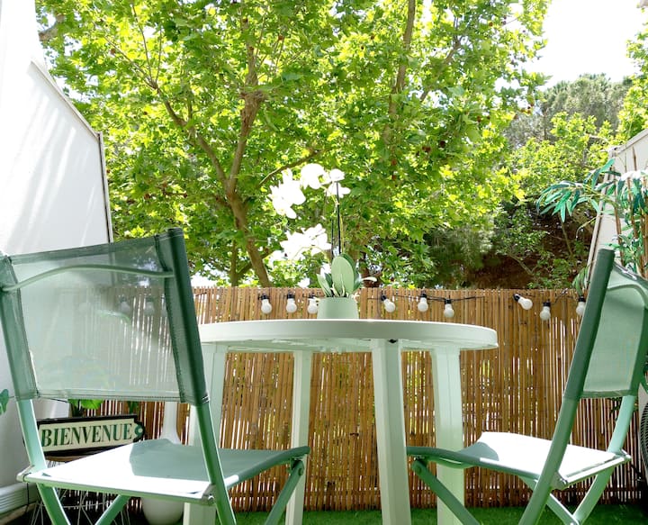 Studio Cosy, Quartier Détente, Terrasse, Wifi - Mauguio