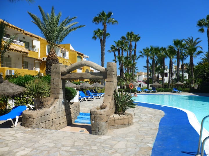 Appartement 4 Pers. En Bord De Mer Avec Piscine - Roquetas de Mar