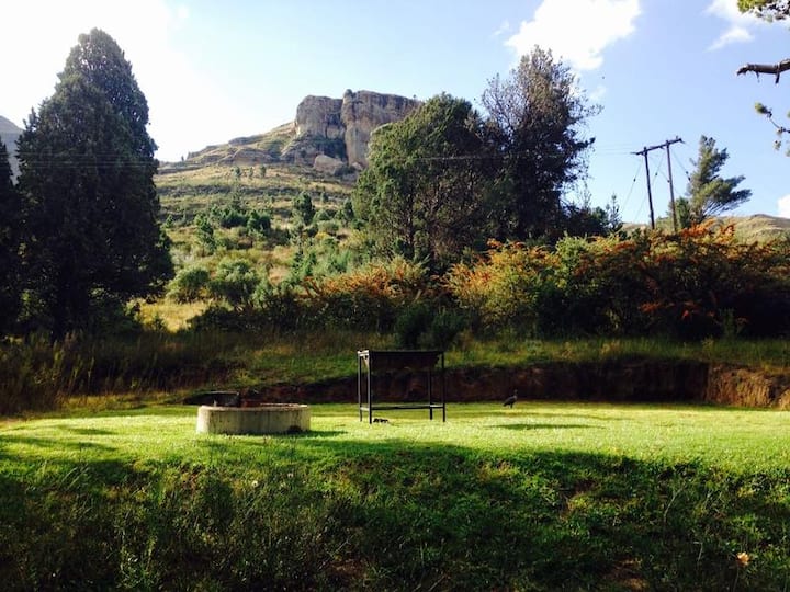 Old Mill Drift Campsite 3- On Farm Outside Clarens - Clarens