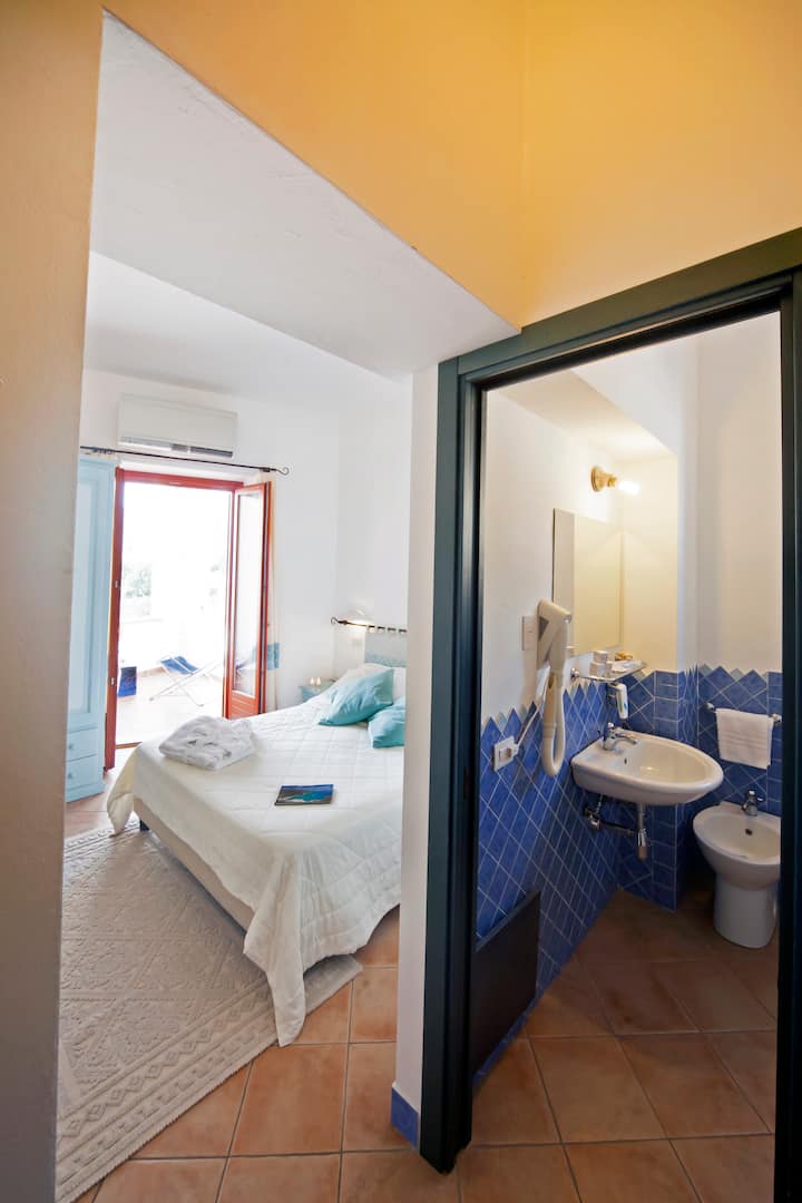Double Sea View - Living Balcony - Cala Gonone