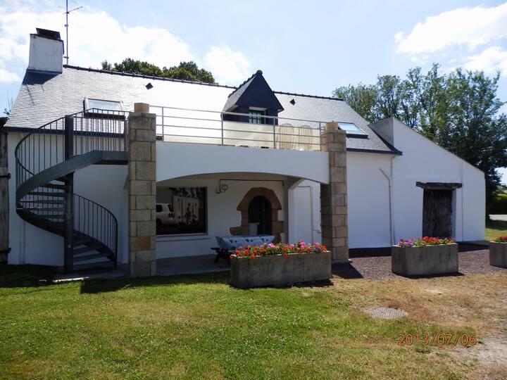 Damgan ,Location 3 Ch 6 Pers 400 M De La Plage - Damgan