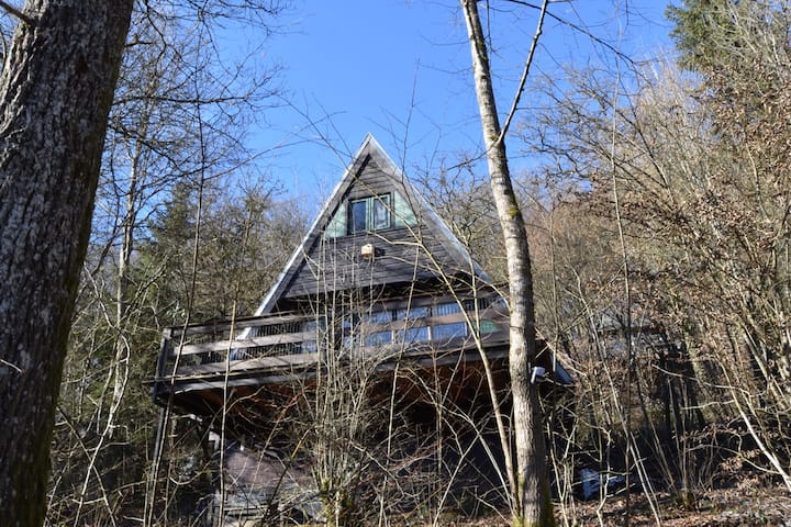 "Het Nest", Top Chalet In De Bossen Van Durbuy. - Durbuy