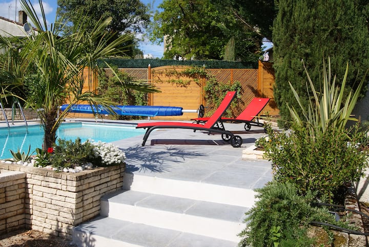 Bel Apt Lumineux 50m2 Independant Avec Piscine - Bergerac