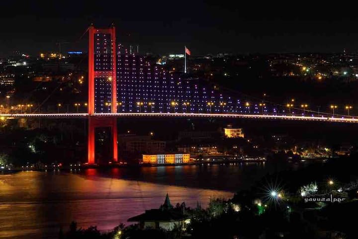 Bosphorus View -O2 Cosy Garden Ortakoy Istanbul - Beykoz