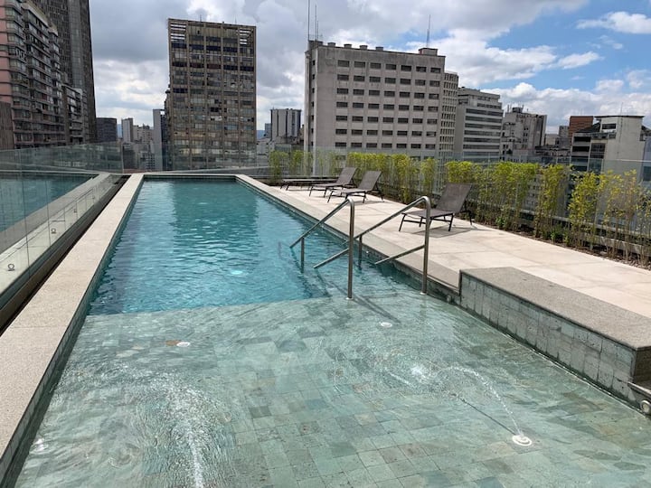 Studio Encantador Em São Paulo Próximo Ao Metrô - São Paulo