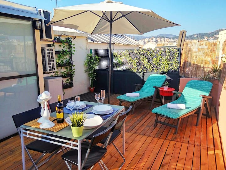 Lovely Duplex Penthouse In Gracia. - Barcelona