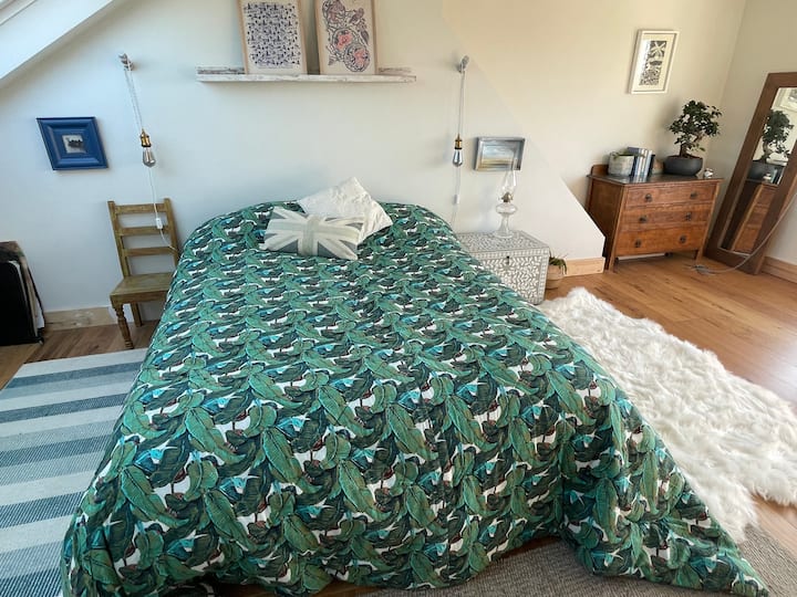 Spacious Loft Room With Sea View And Parking - Brighton