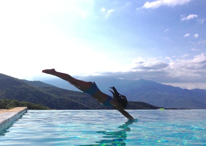 Beautiful Mountain Villa, Ceret, Heated Priv Pool - Amélie-les-Bains-Palalda