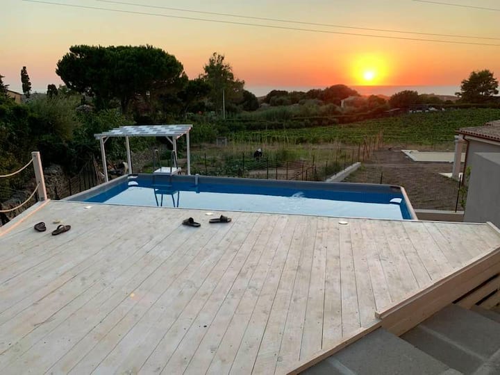 Badesi A Mare Villetta Indipendente Con Piscina - Sardaigne