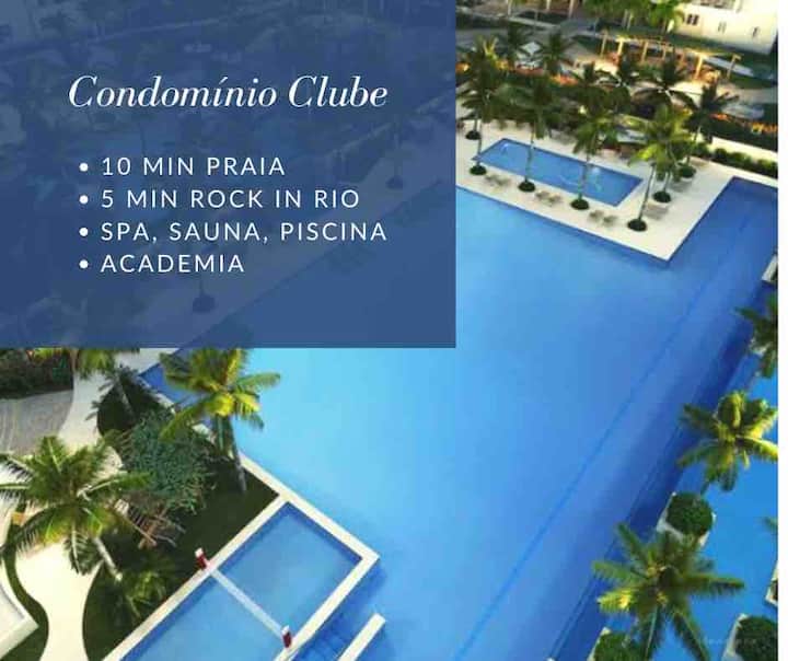 ⭐️ Condomínio De Luxo, 10 Min. Da Praia Da Barra - Rio de Janeiro
