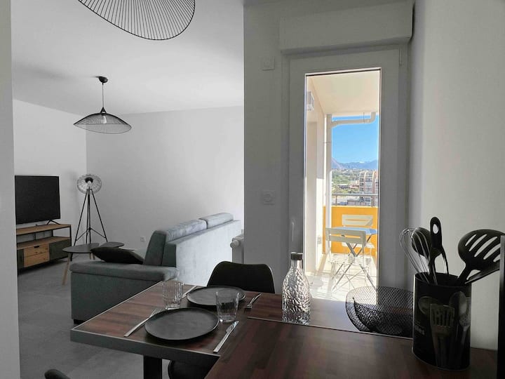 Studio Moderne Et Chaleureux Avec Parking - Corsica