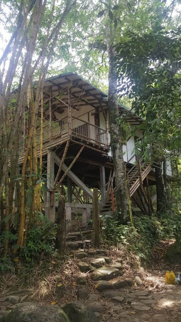 Cabaña Mirador Del Río En Playa Arenal - San Rafael, Colombia