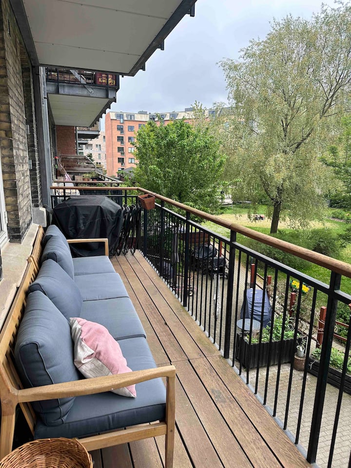 Cph Style, Central And Balcony - Large Rooms - Copenhaga