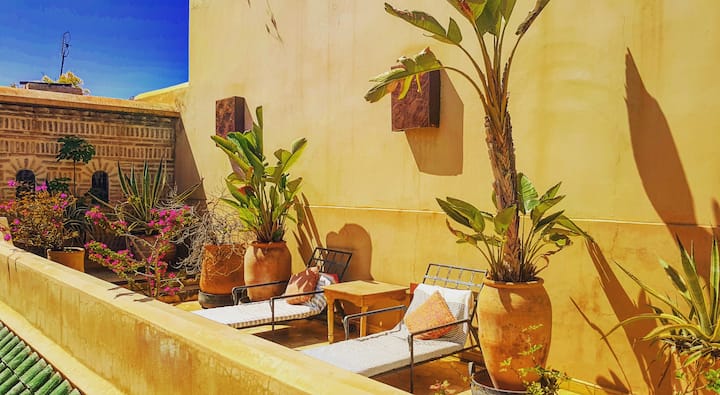 Kuba Room-fiberopticwifi-200 Mt From Jeema El Fna - Marrakech