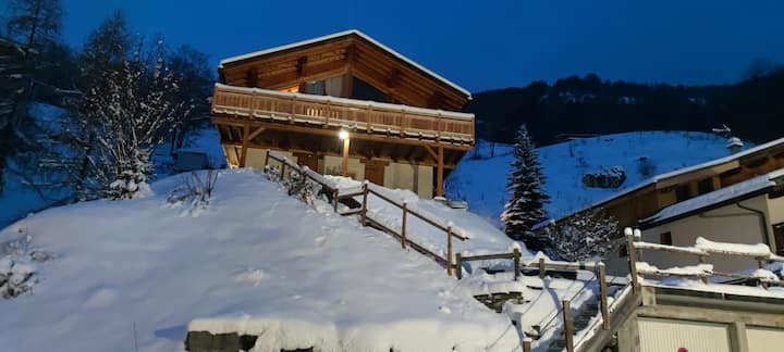 Chalet Cosy, Navette Au Pied Peisey/les Arcs - Peisey-Vallandry