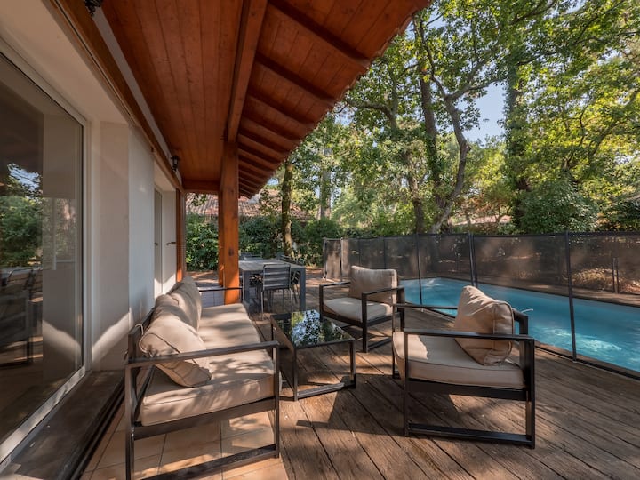 Villa Les Violettes à Deux Pas De La Plage - La Teste-de-Buch