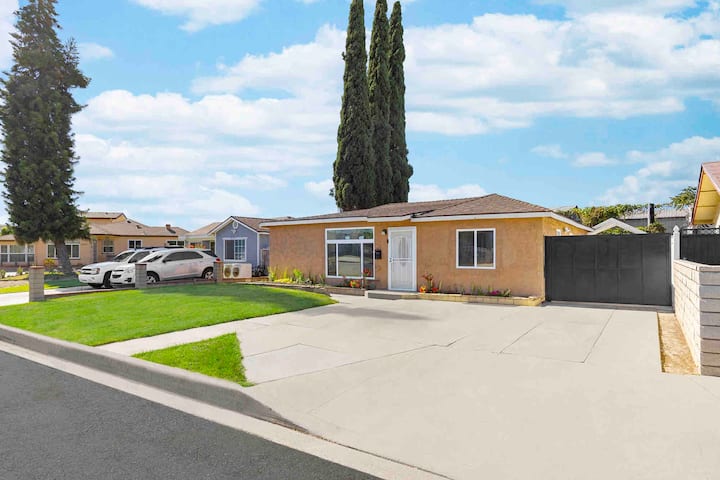 Privatehouse,3bd1king2queen W/kitchen,patio,bbq,ac - San Gabriel, CA