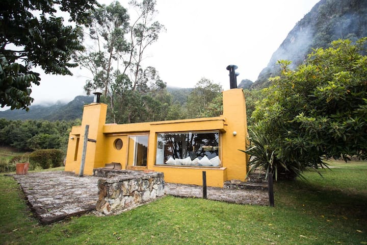 Bella Cabaña Entre Montañas, Un Lugar Inspirador. - Sesquilé