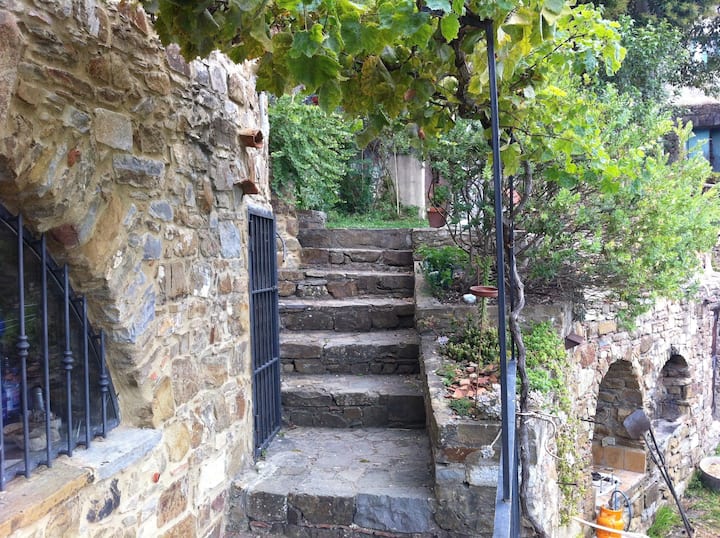 Old Farmhouse In The Mountains, Sea And Nature - Acciaroli
