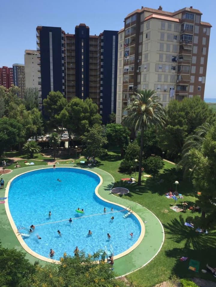 Bonito Apartamento Con Increíbles Vistas Al Mar. - Puebla de Farnáls