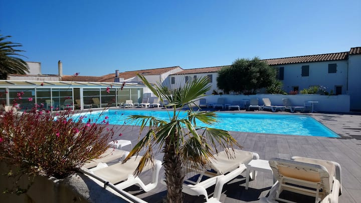 Maison+ Piscine, à 50 M De La Plage Proche Village - Île de Ré